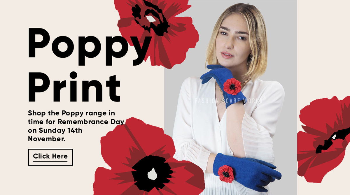 Shop the Poppy range!– Fashion Scarf World