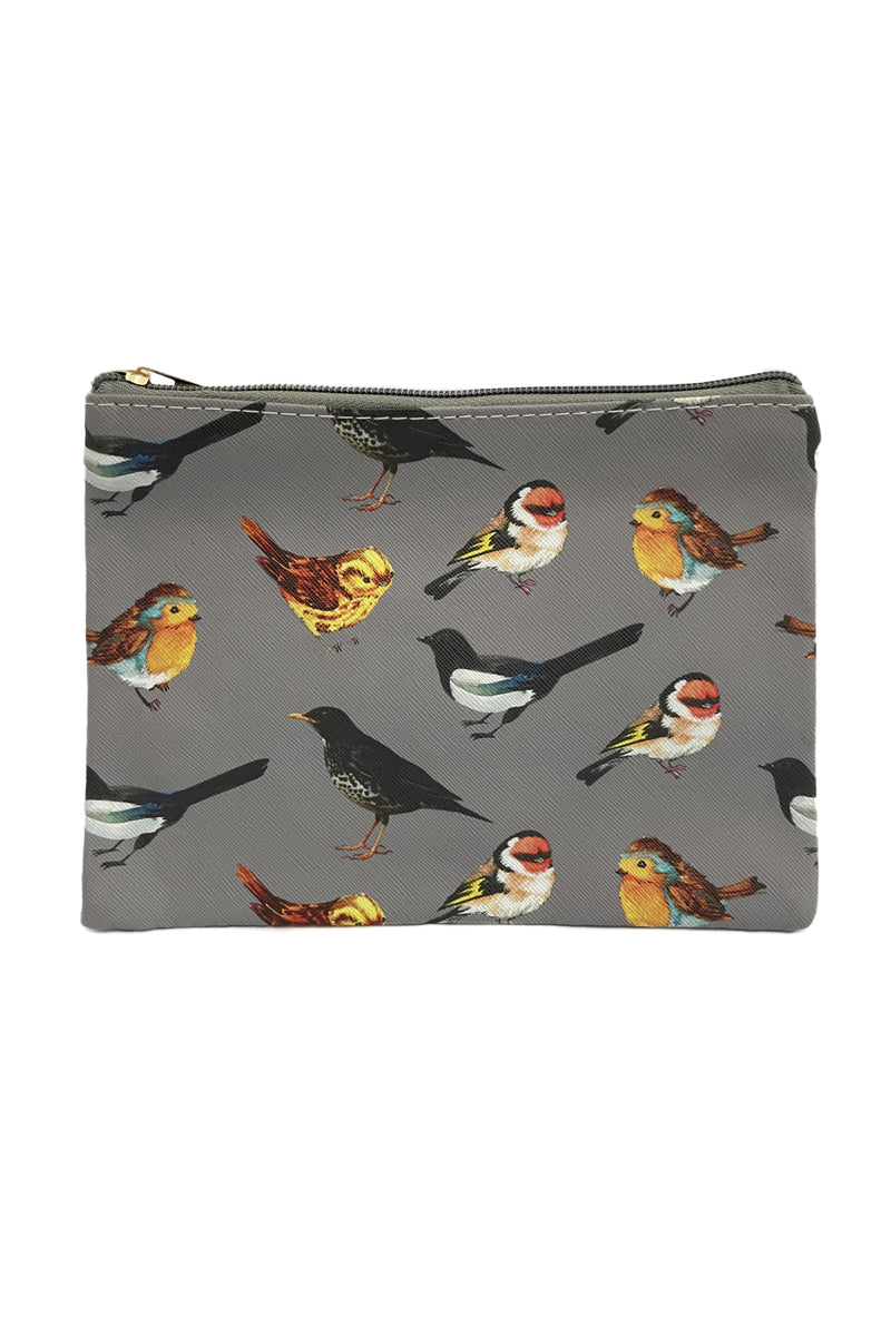 British Wildlife Bird Print Bag Collection - Grey– Fashion Scarf World