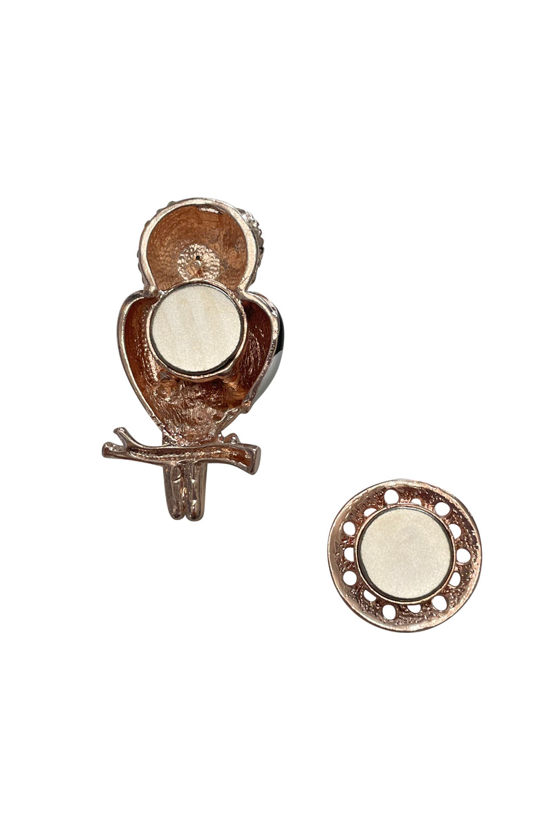 Owl Magnetic Clasp Brooch– Fashion Scarf World