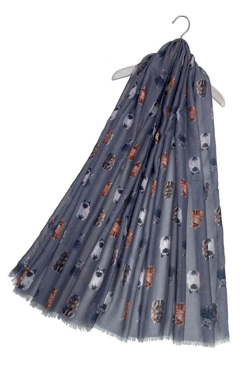 Mixed Cats / Kitten Print Scarf– Fashion Scarf World