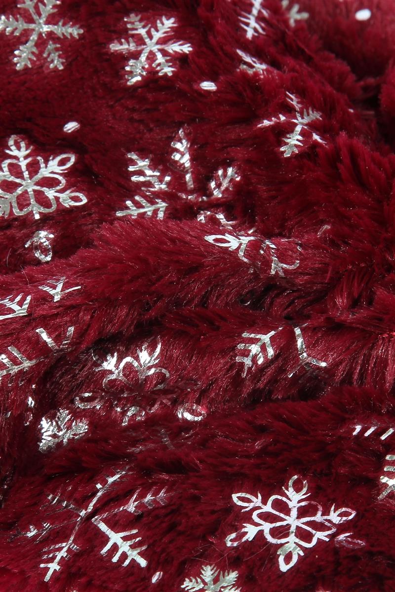 Foiled Snowflake Soft Twist Snood– Fashion Scarf World